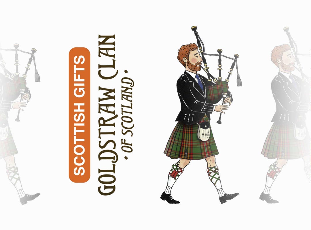 Clan Goldstraw Tartan Gift } Goldstraw Clan of Scotland Artwork - Etsy