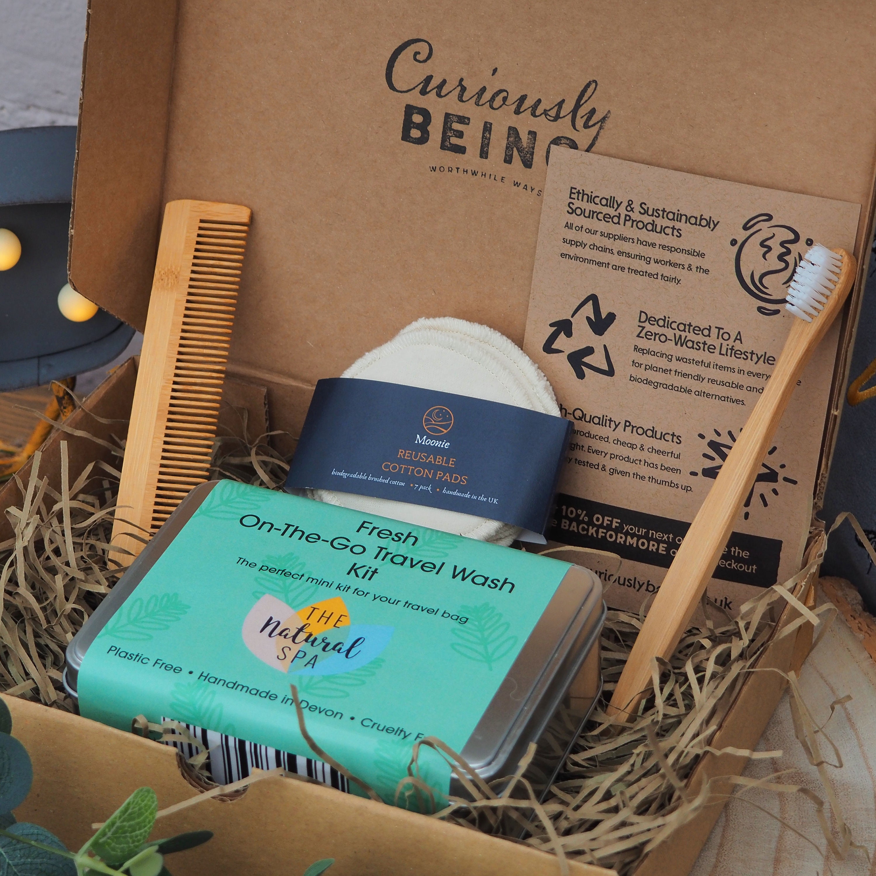 Eco on the Go Gift Box Travel Products Sustainable - Etsy UK