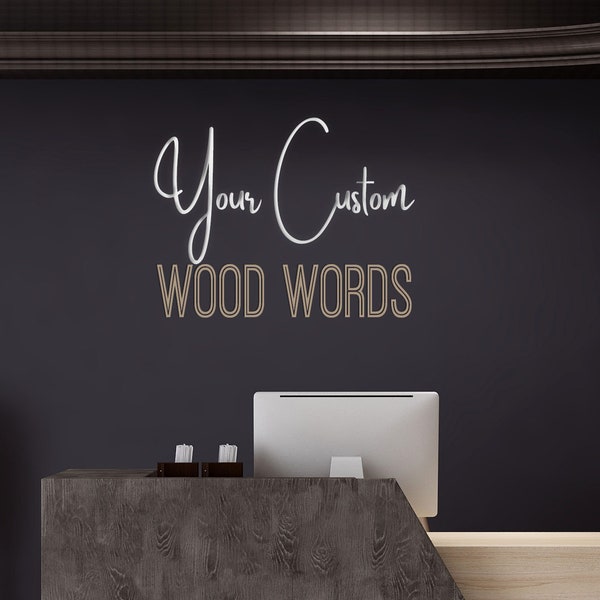 Custom Cut Out Wall Sign - Etsy