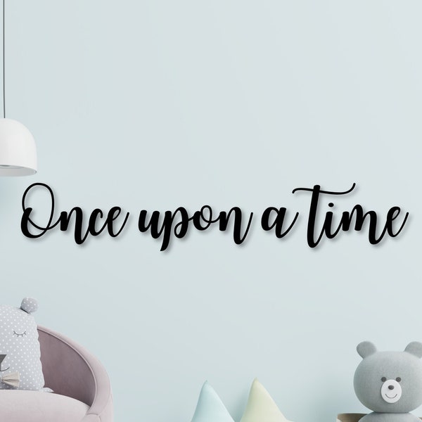 Once Upon a Time Sign - Etsy