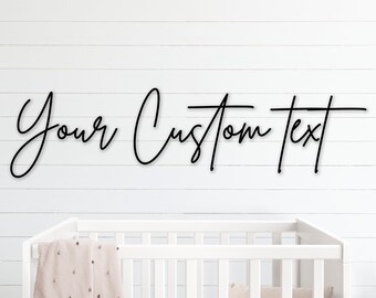 Backdrop Name Sign - Etsy