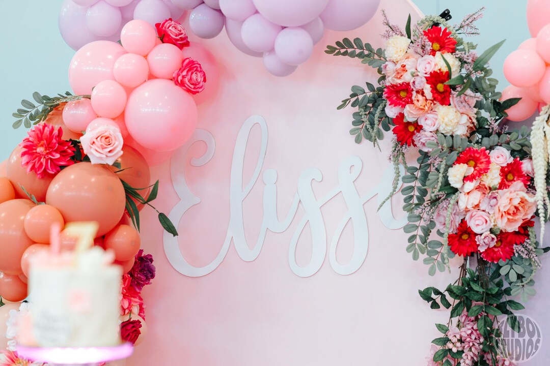 Custom Backdrop Sign, Backdrop Name Sign, Fabric Backdrop Sign, Custom ...