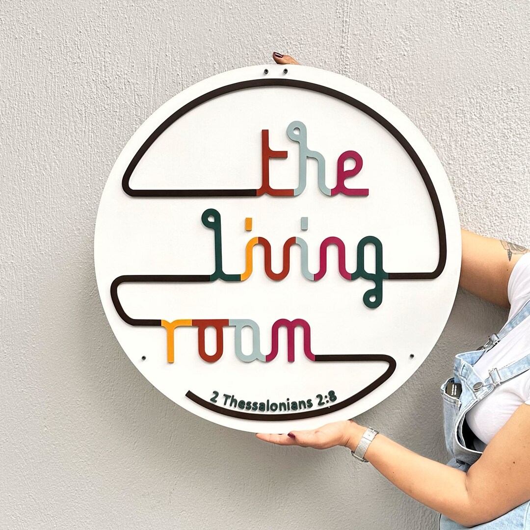 Business Sign for Wall, 3D Wall Sign, Custom Wooden Business Sign ...