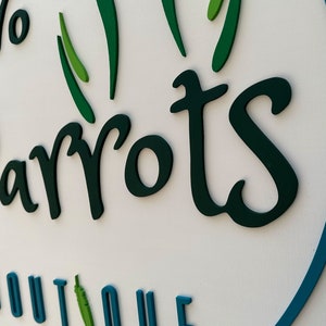 Personalized Logo Sign, Custom Square Sign, 3D Custom Logo Sign, Custom ...