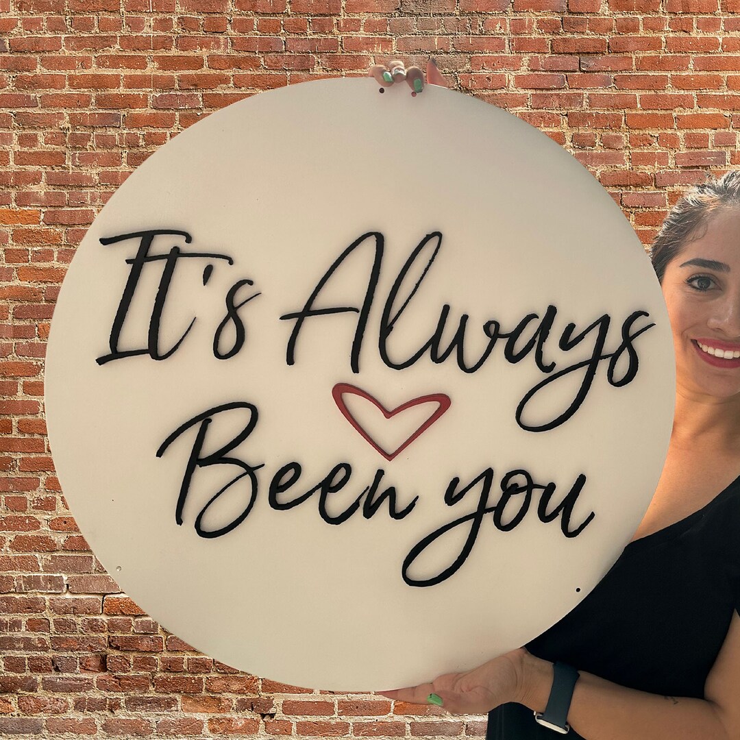 Round Logo Sign, Custom 3D Circle Sign, Custom Logo Sign, Custom Wood ...