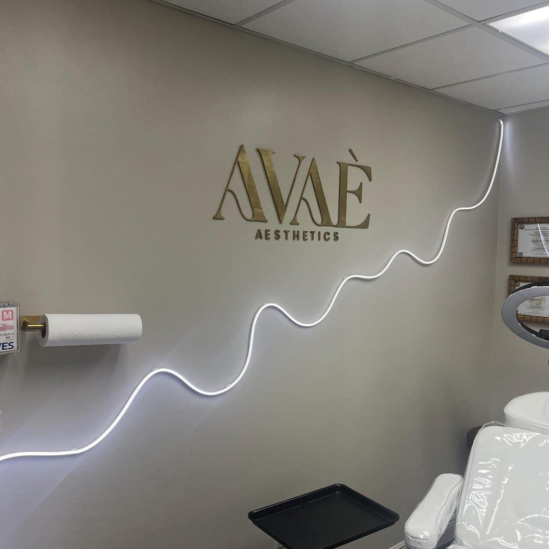 Custom 3D Business Logo Sign , Custom Laser Cut Business Sign , Custom ...