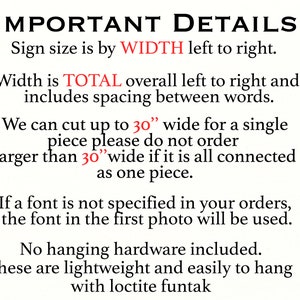 Personalized Wood Words - DIY Project for Home Decor Wall Art - Custom ...