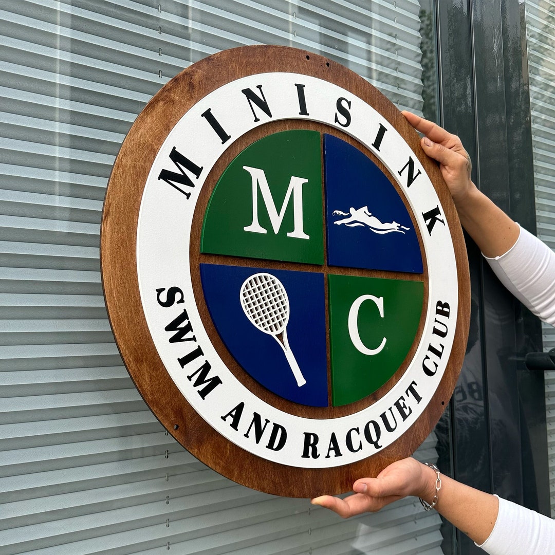 Wooden Round Sign, Custom Round Sign, Circle Custom Sign, Custom Logo ...