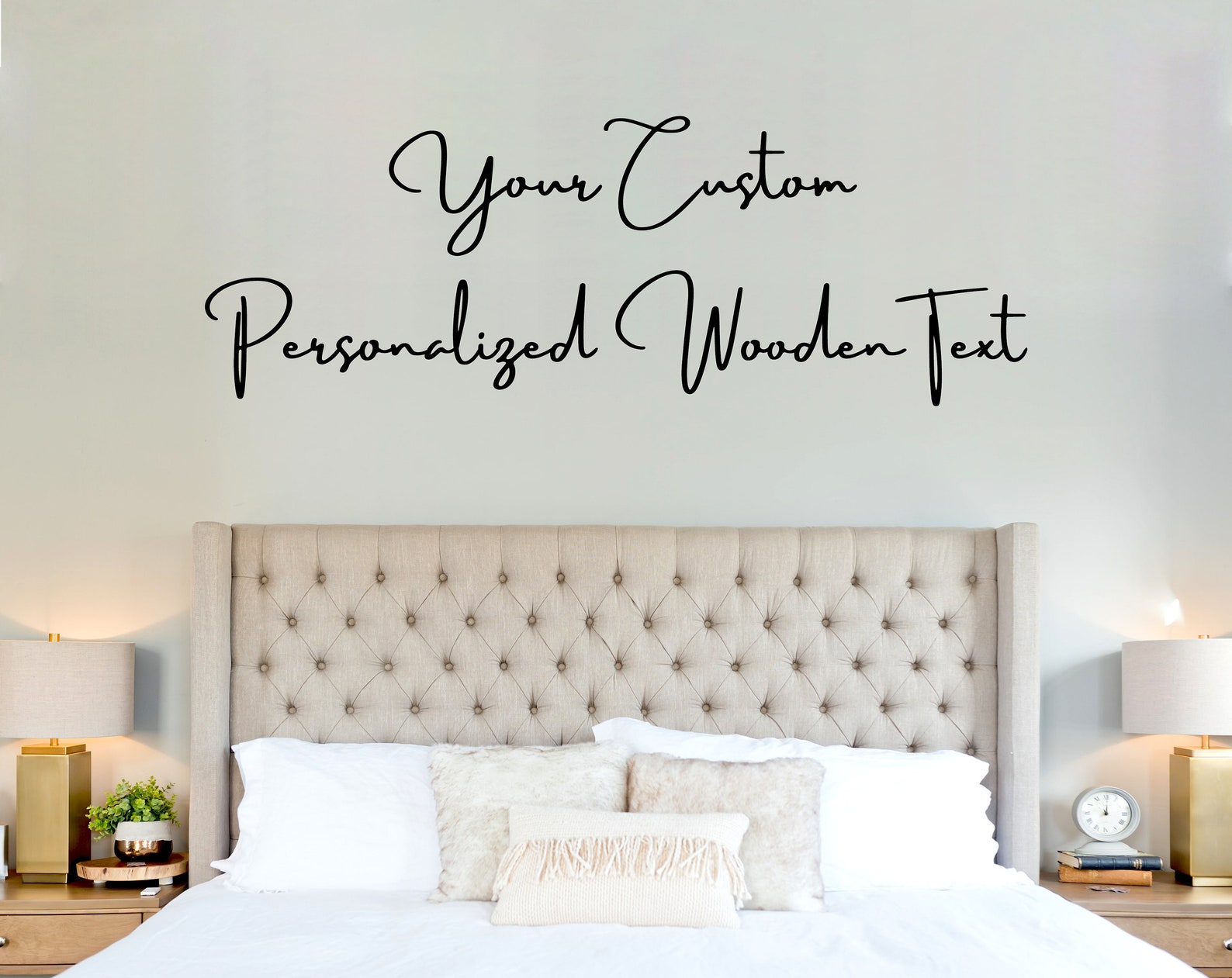 Wood Letters for Wall Custom Wood Sign for Home Personalized - Etsy