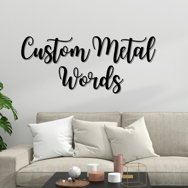 Custom Metal Sign - Etsy