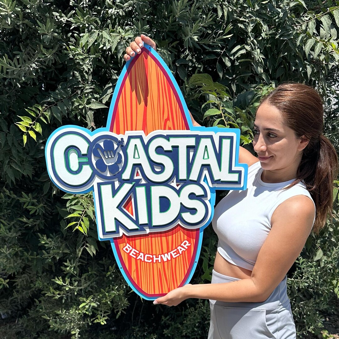 Custom 3D Logo Sign, Circle Custom Sign, Custom Business Logo Sign ...