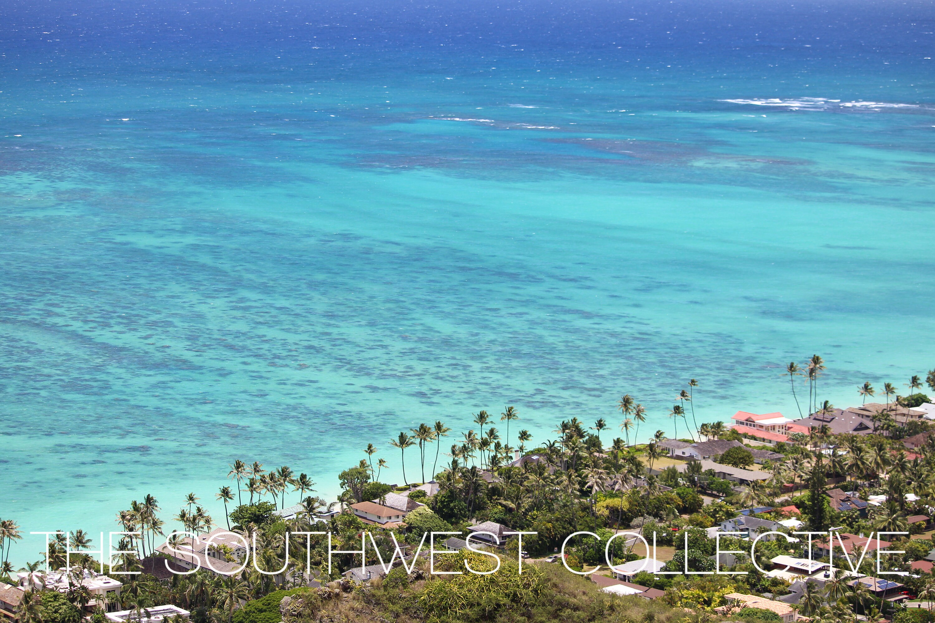 Digital Download - Set of 5 Tropical Ocean Prints - Windward Oahu ...