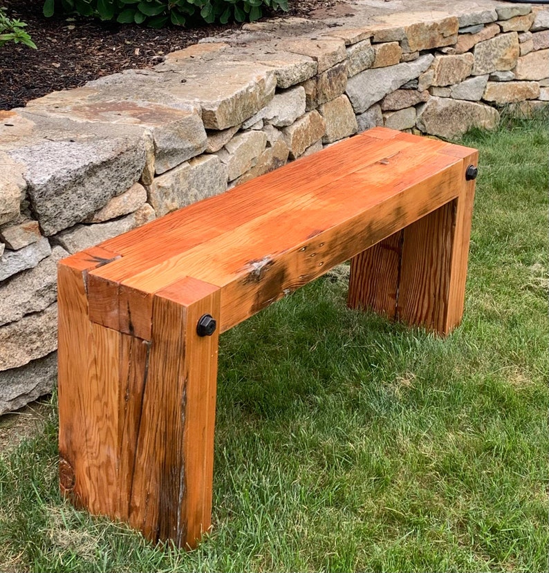 Rollercoaster Beam Bench - Etsy