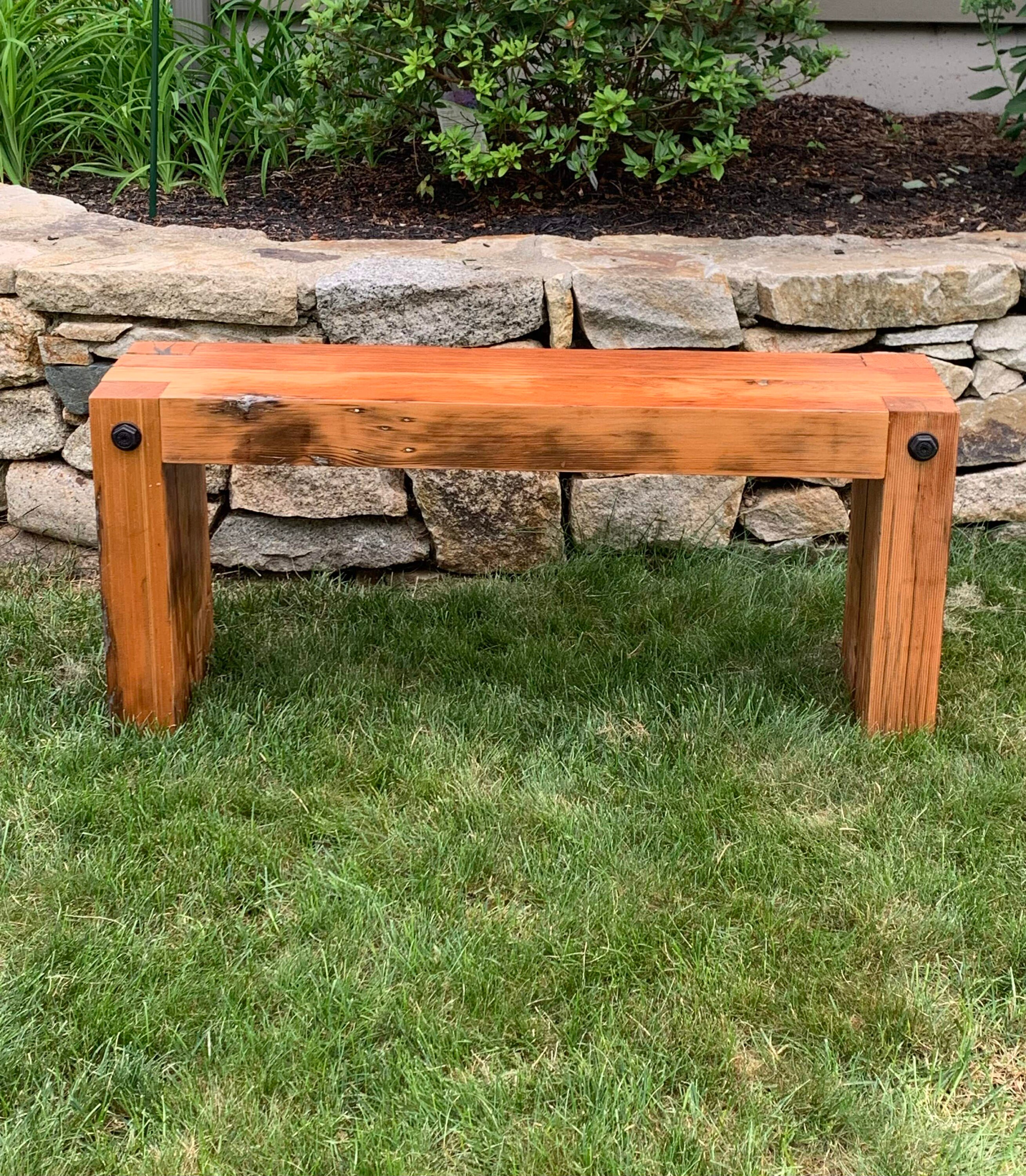Rollercoaster Beam Bench - Etsy