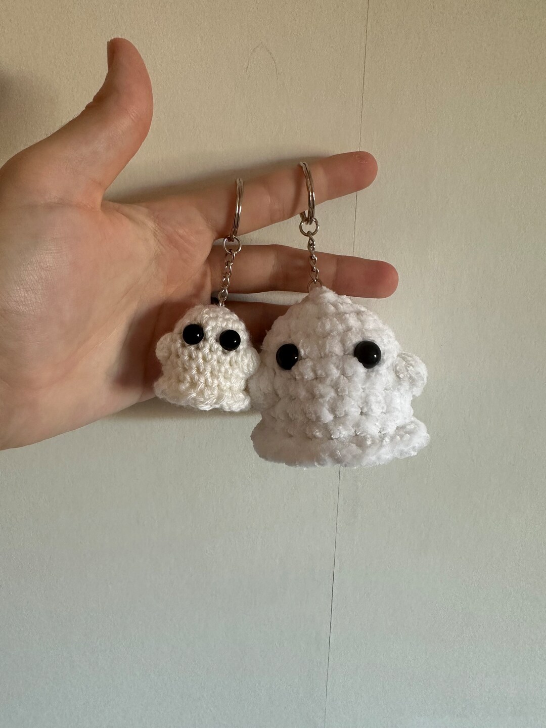 Ghost Keyring Ghost Keychain Halloween - Etsy