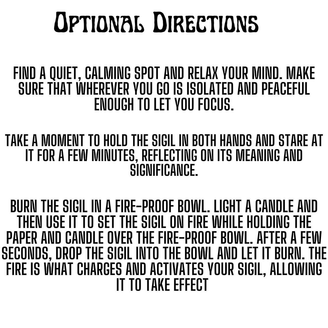 Invocation Sigil, Horus - Etsy