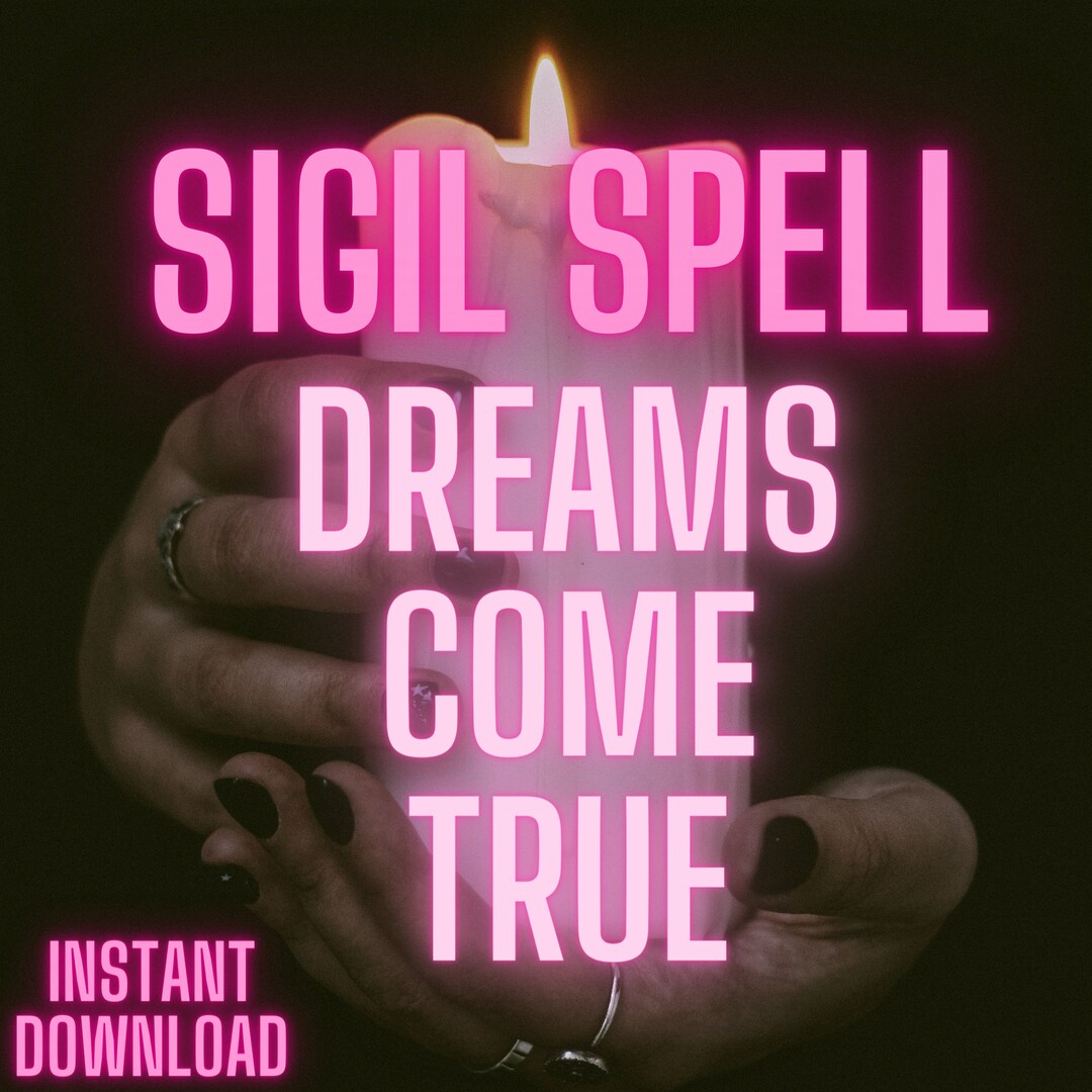 Dreams Come True Sigil - Etsy