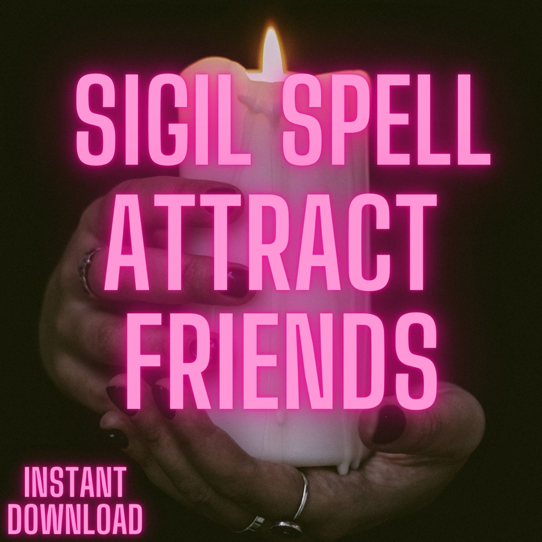 Attract Friends Sigil - Etsy