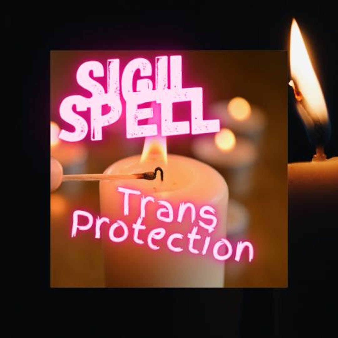 Spell Protect TRANS People - Etsy