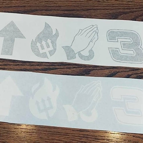 Raise Hell Praise Dale / 3 Dale Earnhardt Number Sticker - Etsy