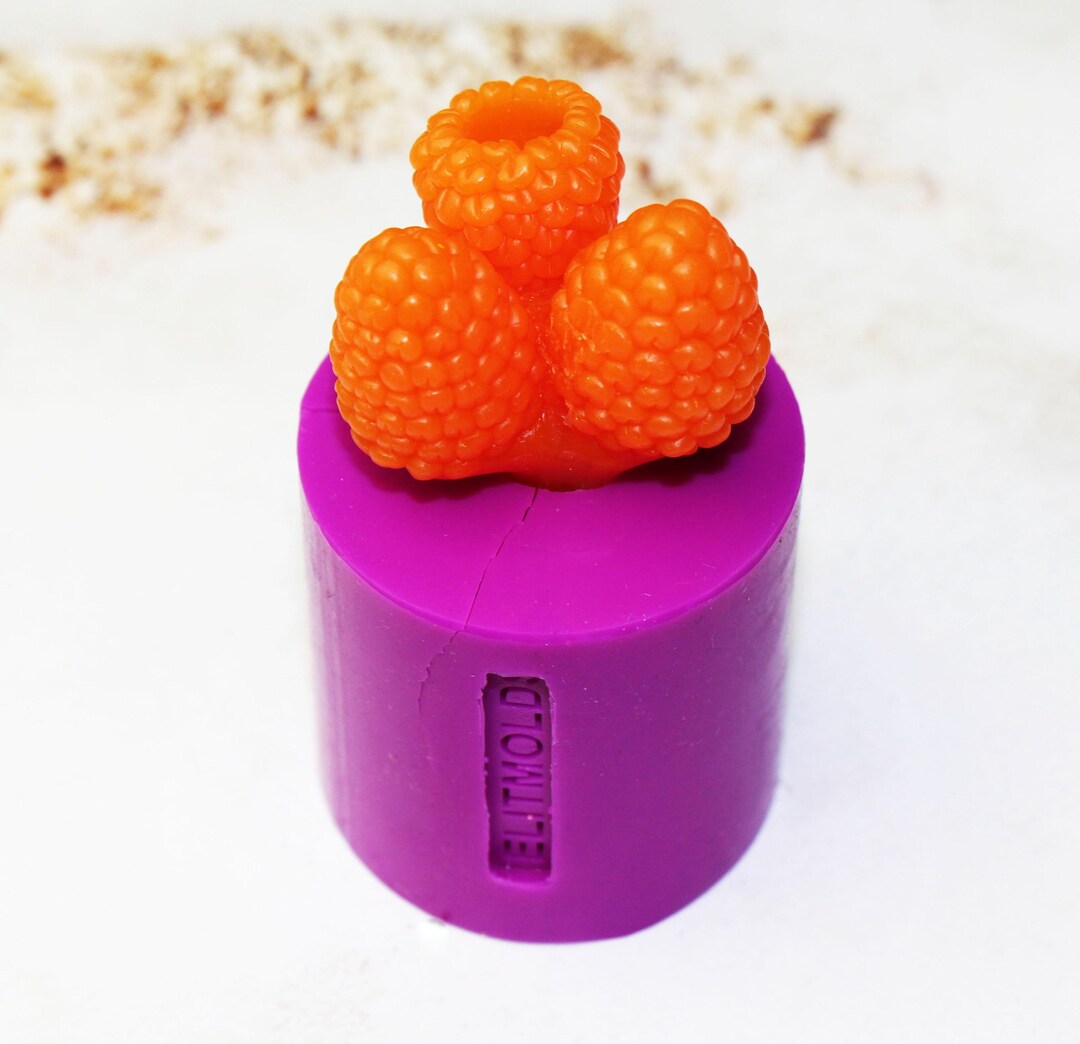 Raspberry Bunch 3D Silicone Molds - Candle Mold, 3D Soap Mould - Etsy