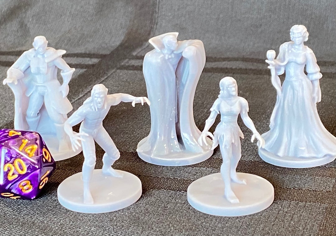 D&D Vampire Coven Miniatures - Etsy
