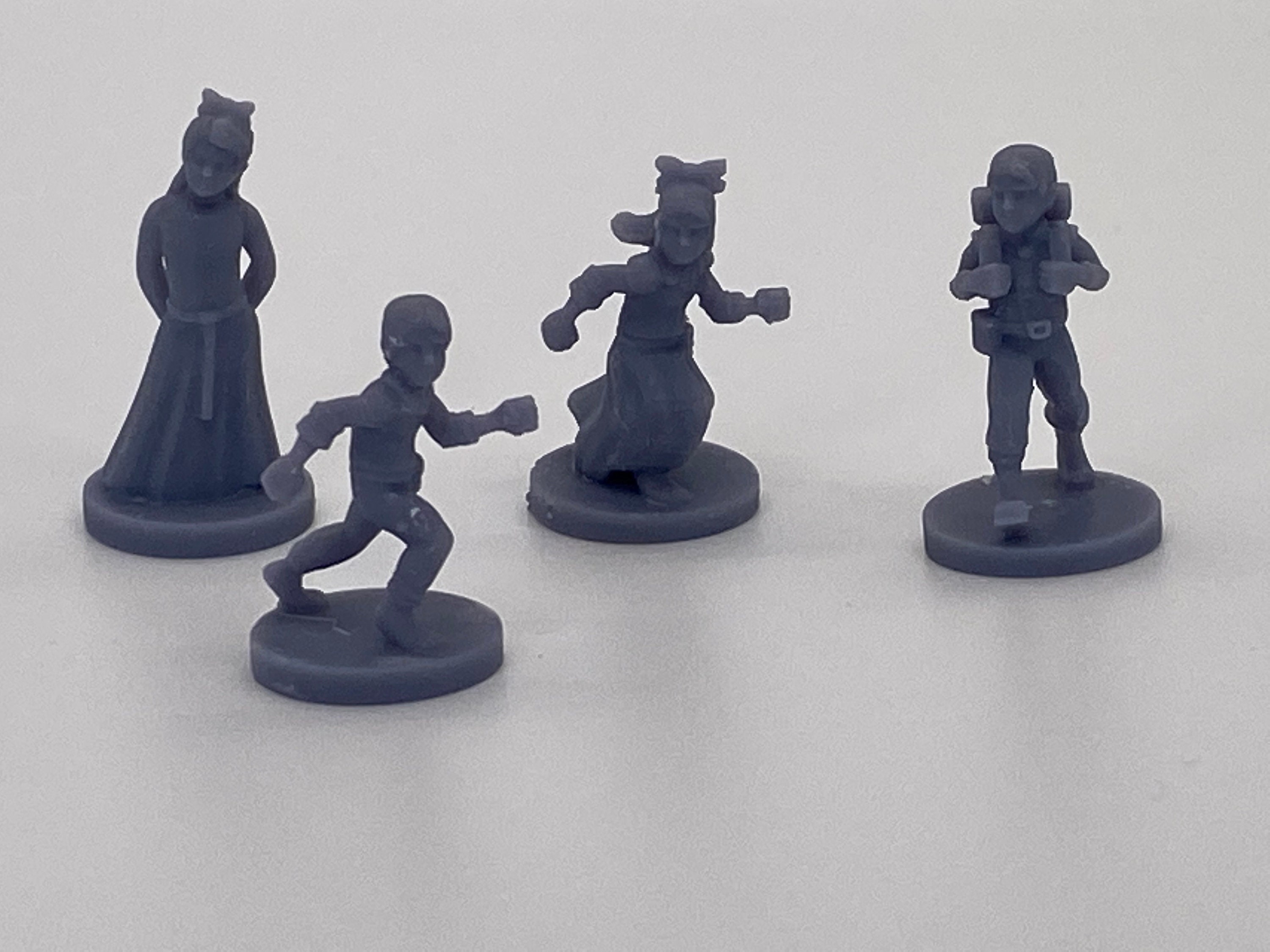 D&D Townsfolk Children Miniatures - Etsy