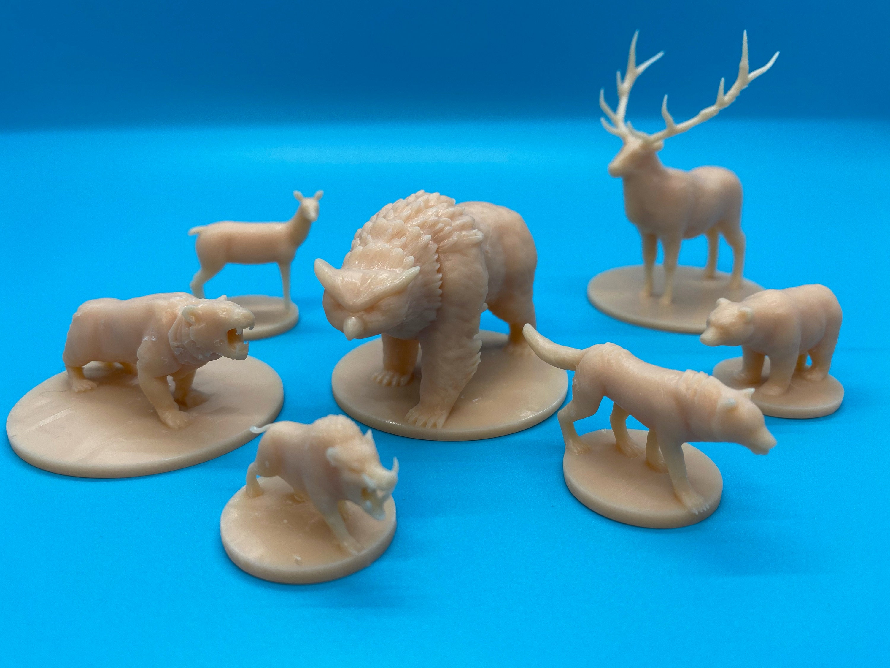 D&D Forest Creatures Miniatures - Etsy
