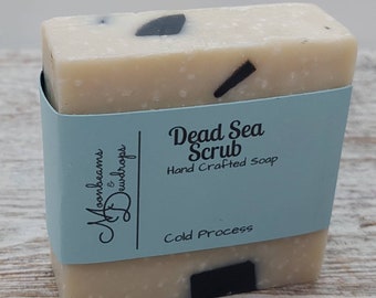 Dead Sea Mud Face Scrub Soap - Etsy