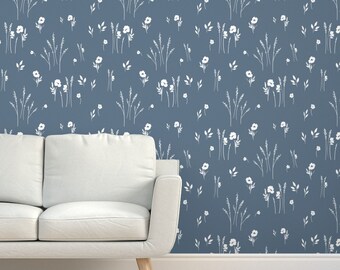Custom Grandmillennial Peel and Stick Wallpaper, Removable Wallpaper ...