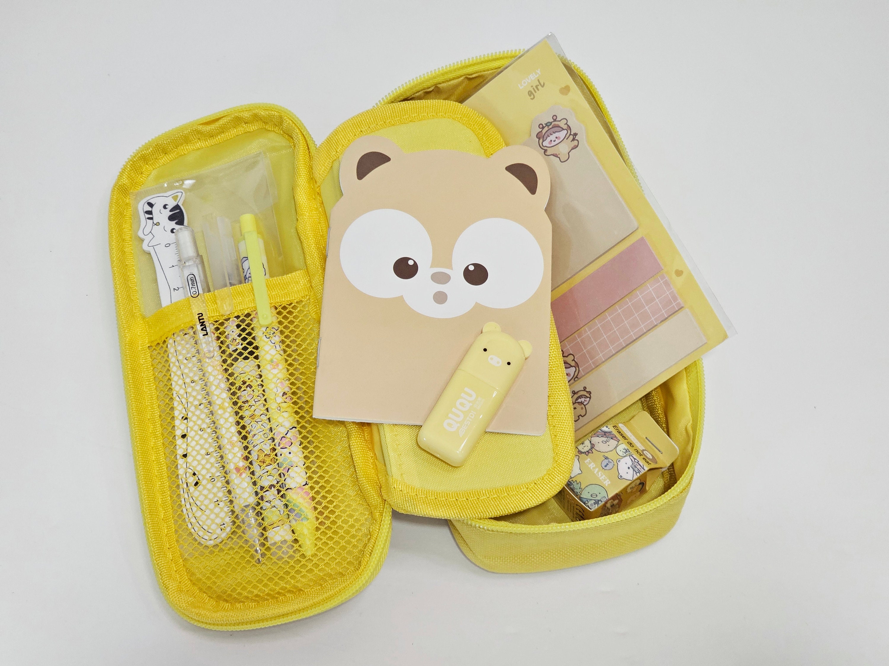 Kawaii Pre Filled Pencil Case/ Cute Pink Stationery/ Kids Stationary ...