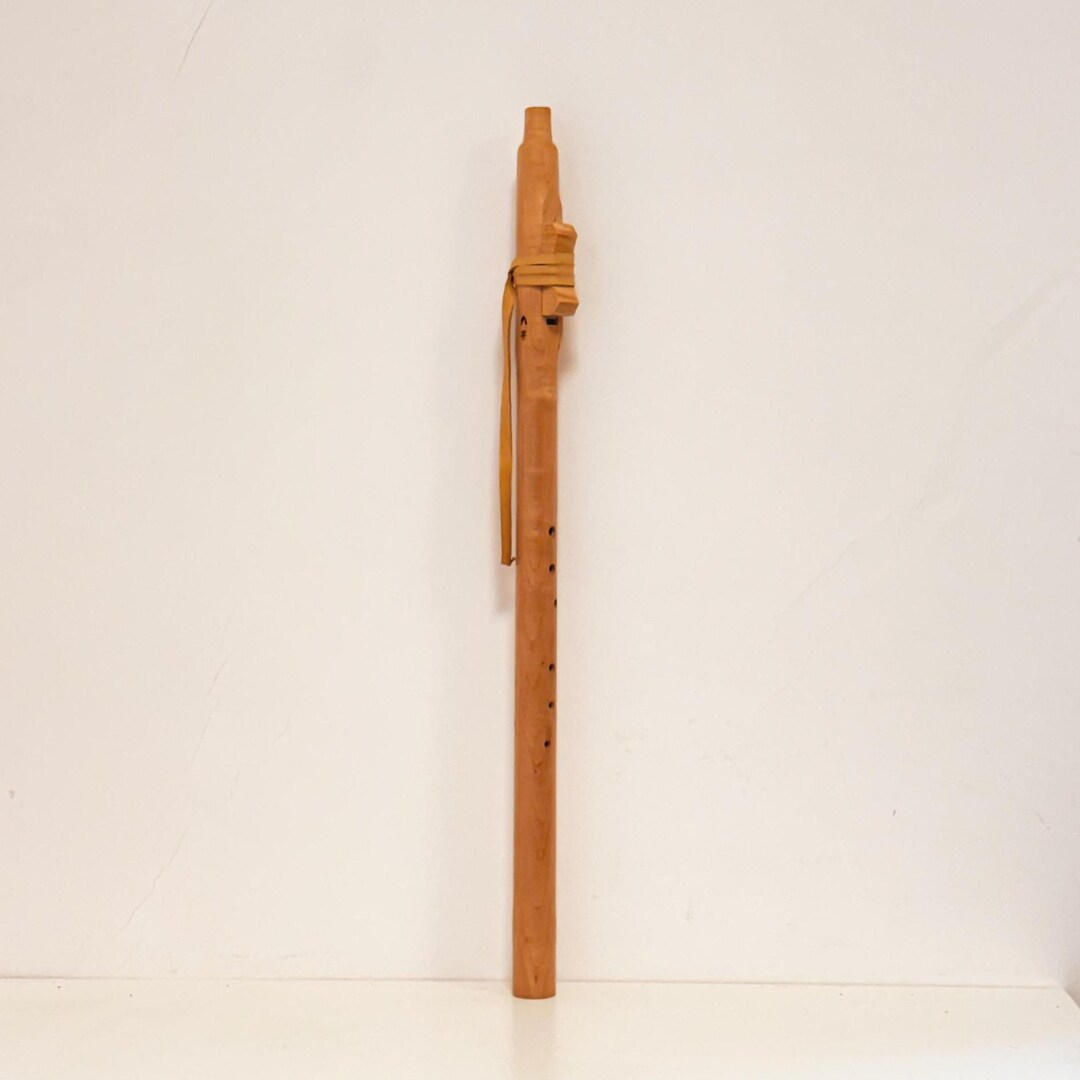 Handcrafted Native American Wind Flute C# | Zendo Sounds - Etsy
