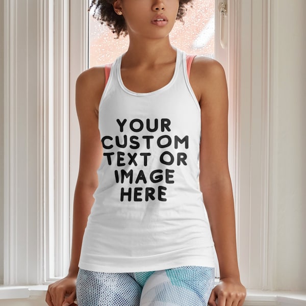 Racer Back Tank Tops - Etsy