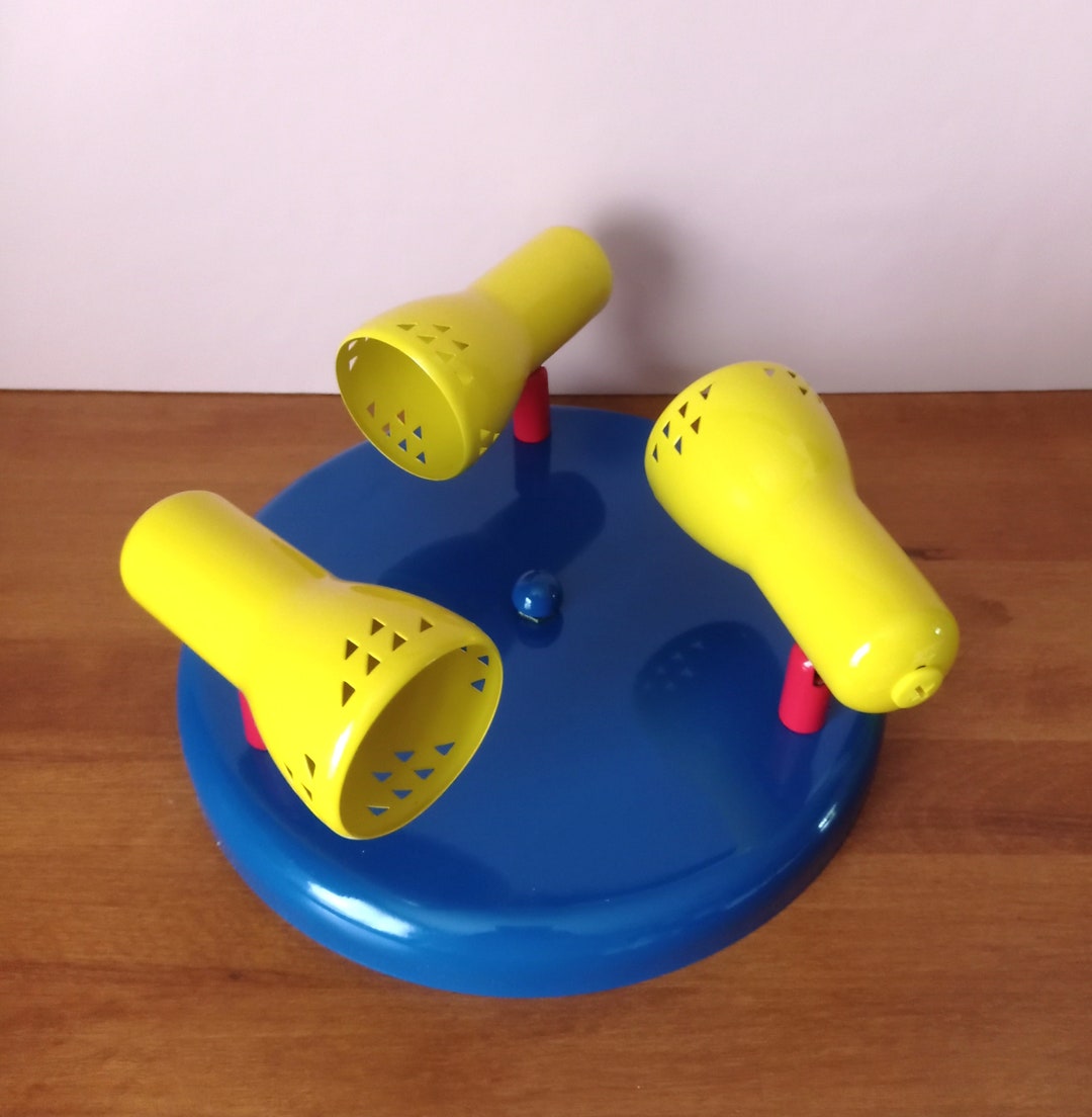 Vintage 90s Brilliant Memphis Style Pendant Lamp Tricolor Metal Ceiling ...