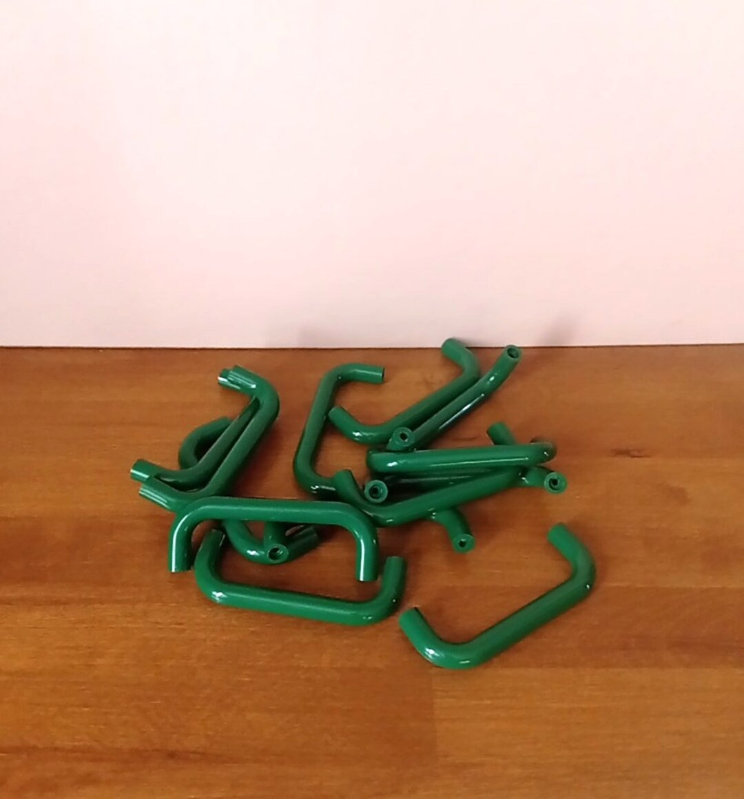 Vintage 80s Green Plastic Cupboard Furniture Handle - Etsy