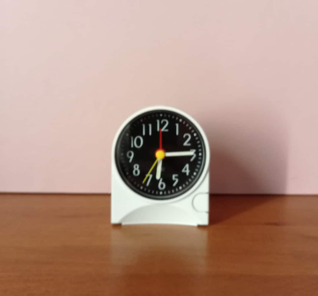 Vintage 80s 90s Quartz Clock Pendulum Desk Alarm Clock New - Etsy