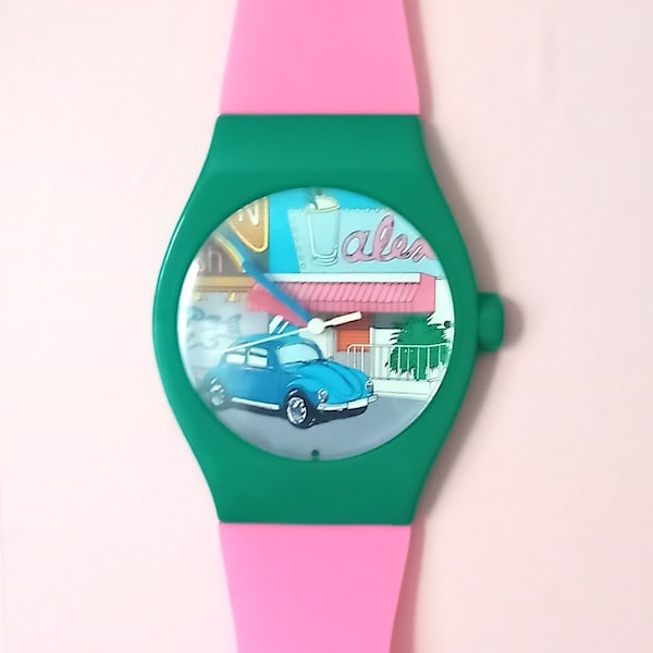 Vintage Neon Clock - Etsy