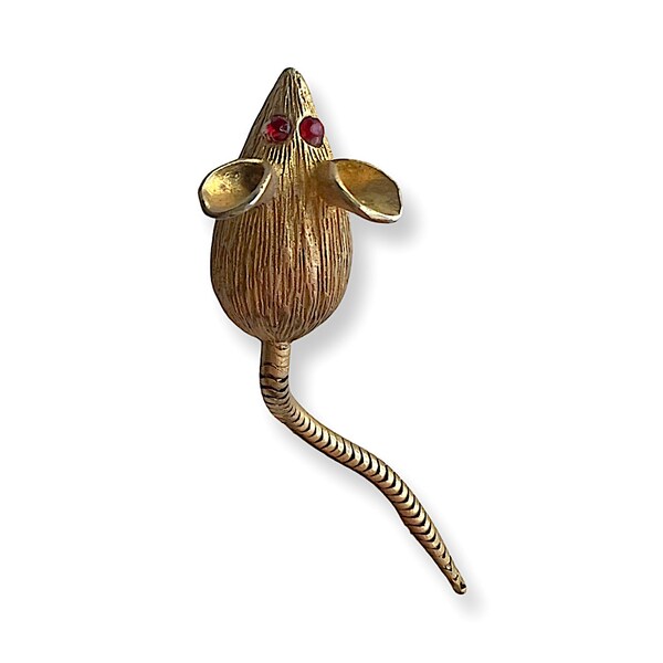 Vintage Mouse Pin - Etsy