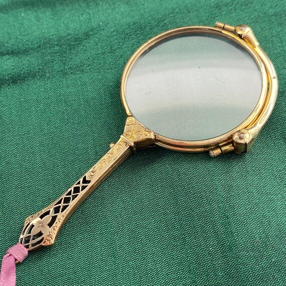 Collectibles Antique 1900's Victorian Collector Lorgnette Long Chain ...