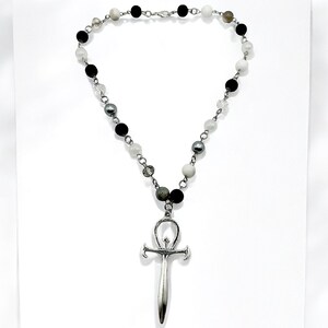 The Ankh Beaded Necklace - Etsy