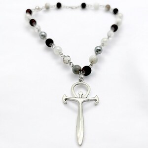 The Ankh Beaded Necklace - Etsy