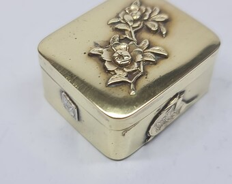 Japanese Antique Pill Box - Etsy