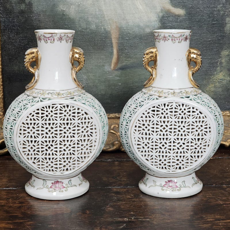 Reticulated Vase - Etsy