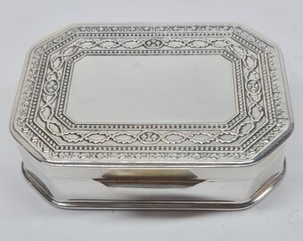 Sterling Pill Box | Etsy