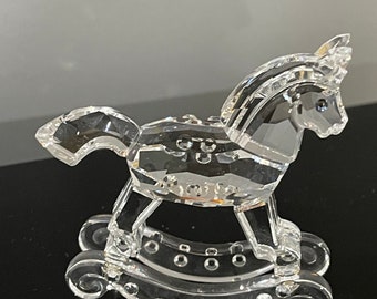 Swarovski Crystal Horse Figurines - Etsy