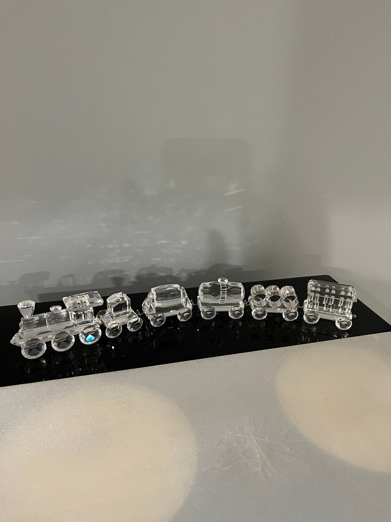 Swarovski 6 Piece Train Set - Etsy