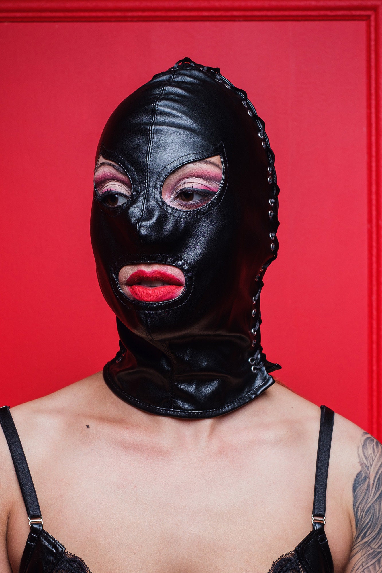 Female Eco - Leather Classical Hood - Etsy