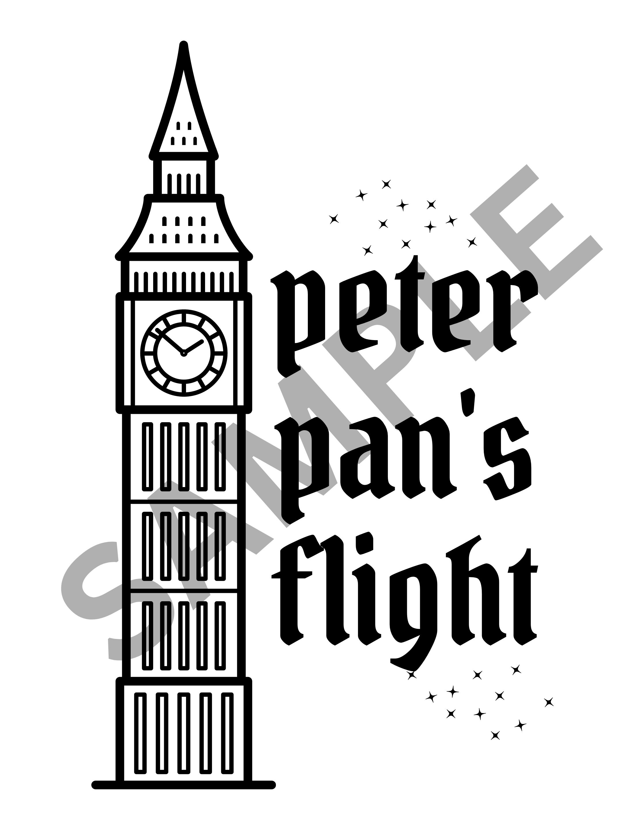 Neverland You Can Fly Image BUNDLE SVG PNG for T Shirts - Etsy