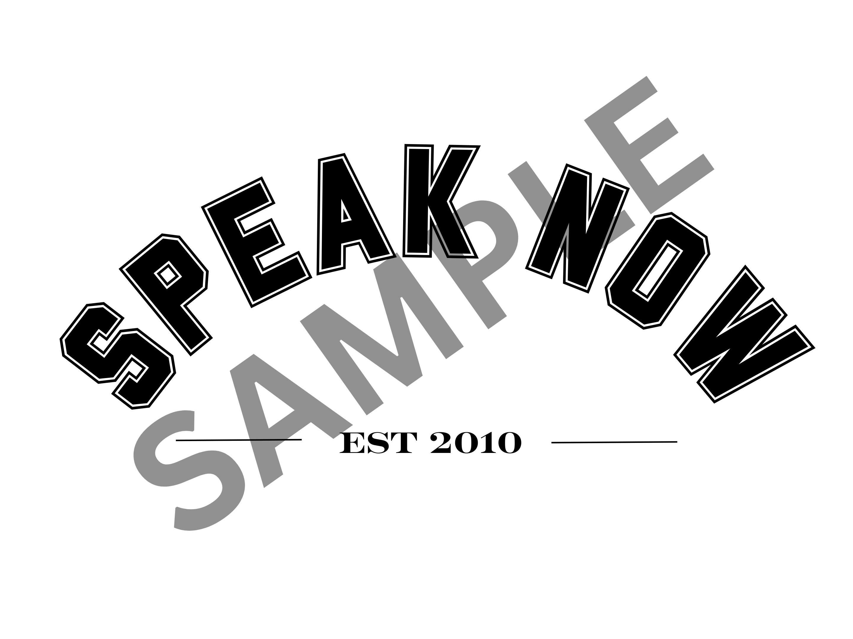 Speak Now SVG PNG T Shirt Sweatshirt Hoodie Tank Crop Top Jacket Vinyl ...