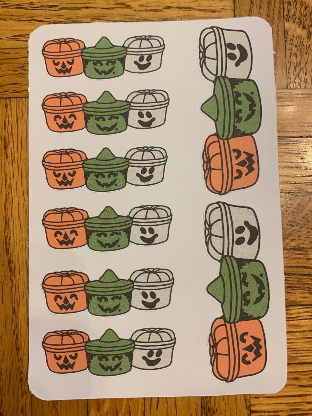 Mcboo Bucket Sticker Sheet - Etsy